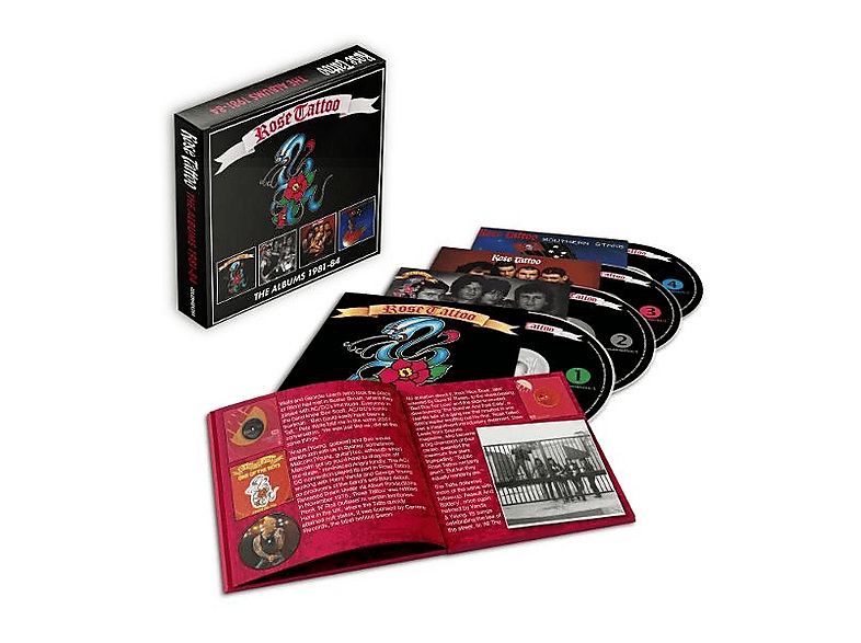 Rose Tattoo | The Albums 1981-84 (4CD Clamshell Box) - (CD) | SATURN