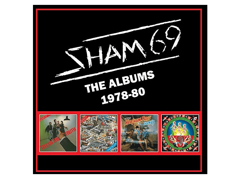 Sham 69 | The Albums 1978-80 (4CD Clamshell Box) - (CD) | MediaMarkt