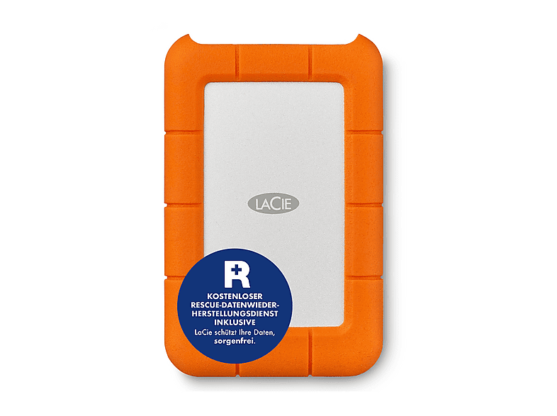 LACIE Festplatte Rugged 5 TB, USB-C 3.0, extern (STFR5000800) | MediaMarkt