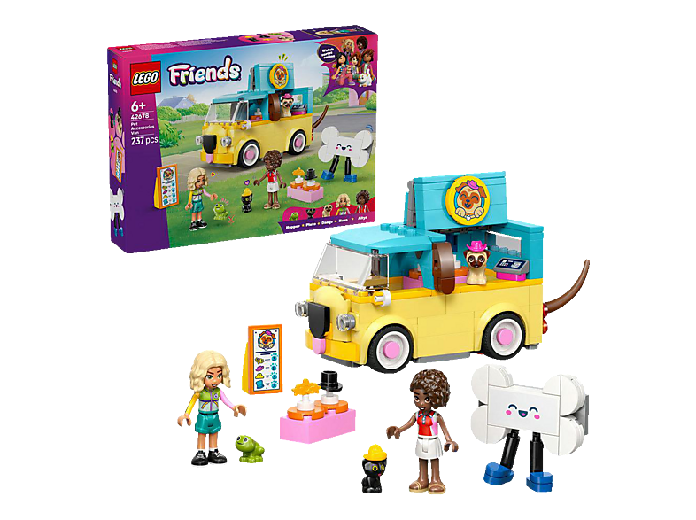 LEGO Friends 42678 Haustierzubehör-Van Bausatz, Mehrfarbig | MediaMarkt
