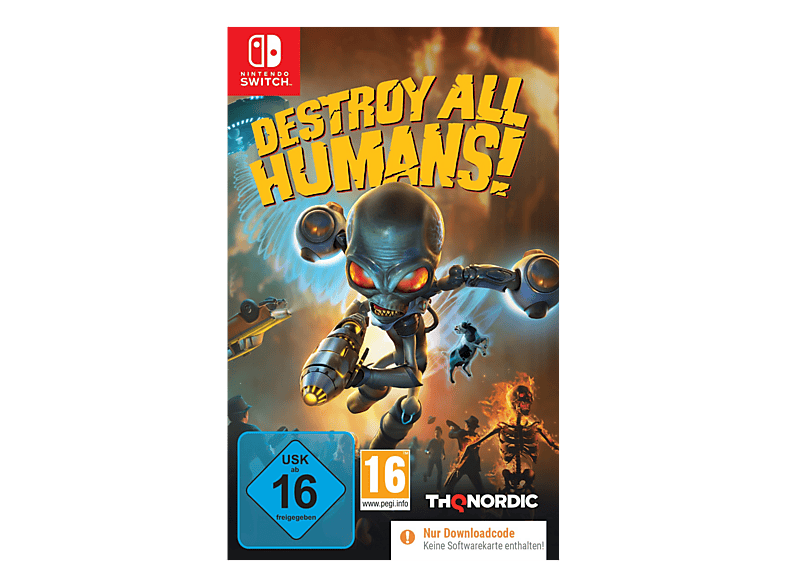 Destroy All Humans! (CiaB) | Nintendo Switch - [Deutsch] | MediaMarkt