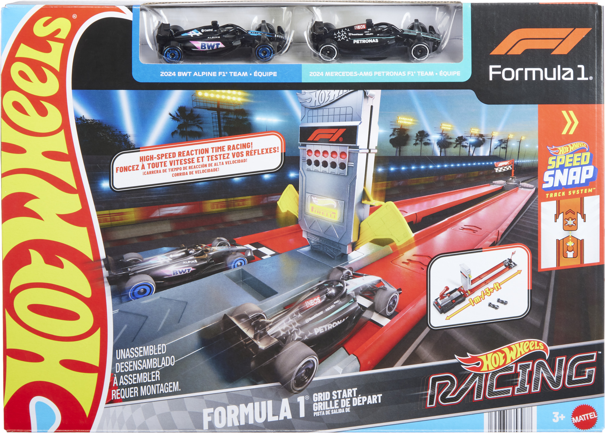 HOT WHEELS JKM88 Hot Wheels Racing Formel 1 Startaufstellung Auto ...