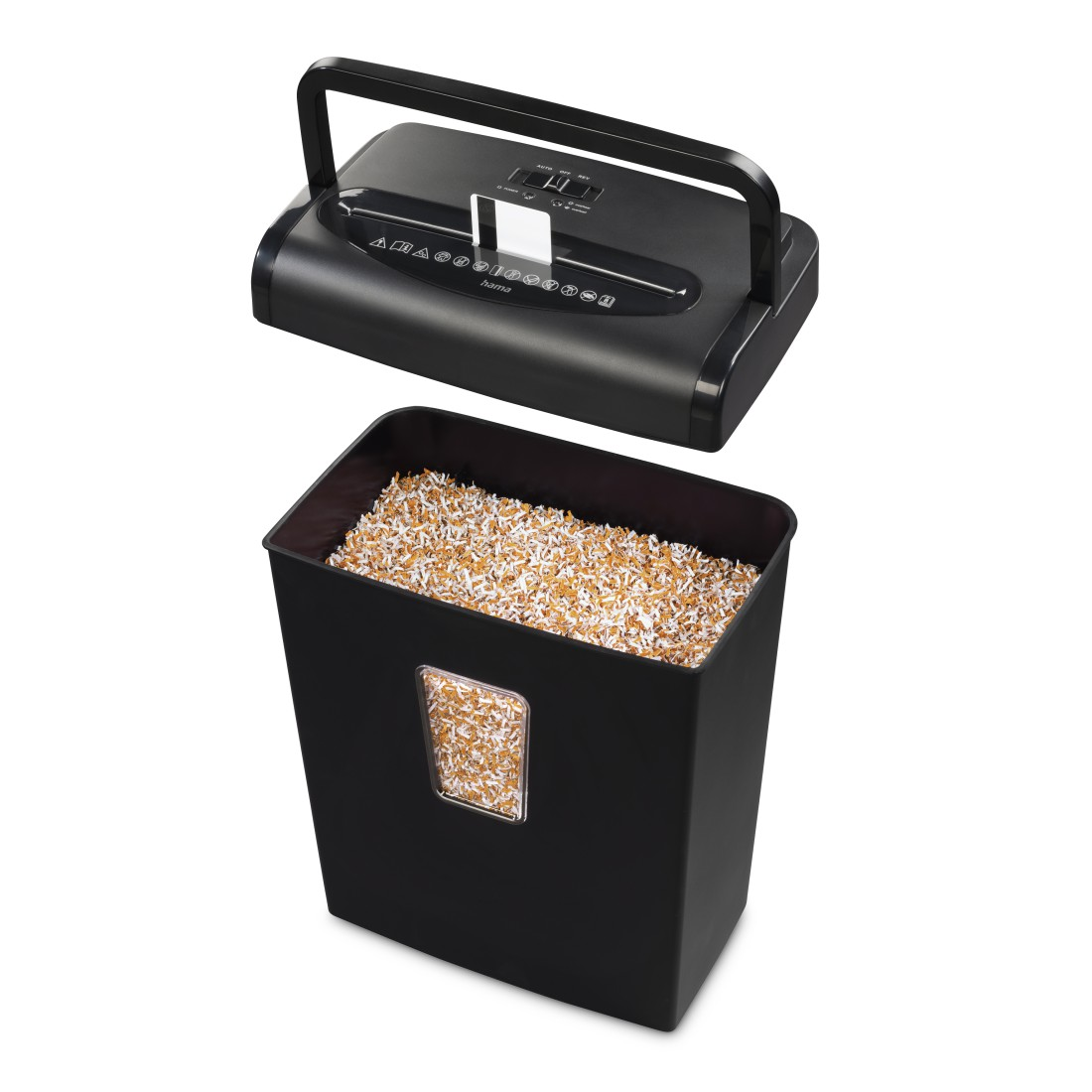 Destructora de papel | Hama 00050589, 8 Hojas DIN-A4, Clase de ...