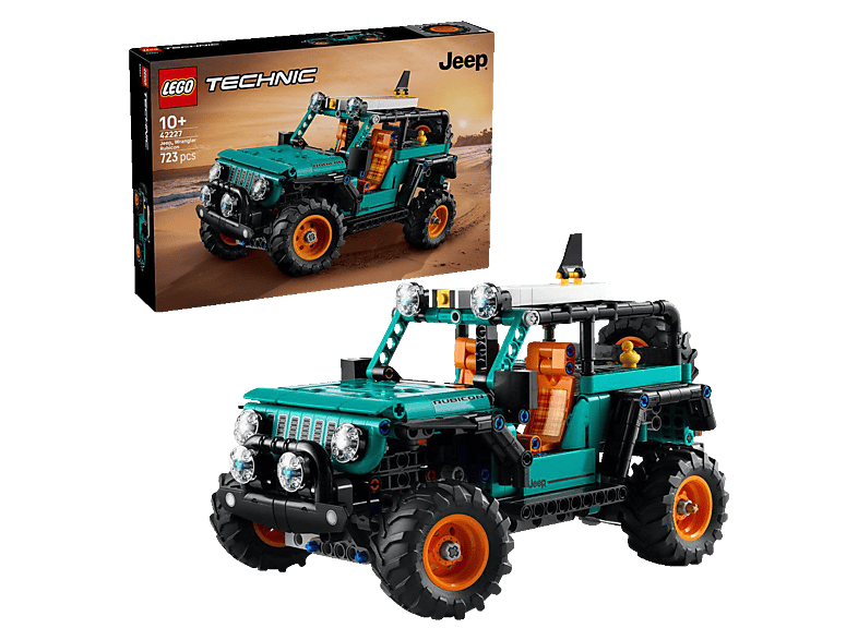 LEGO Technic 42227 Jeep Wrangler Rubicon Geländewagen Bausatz ...