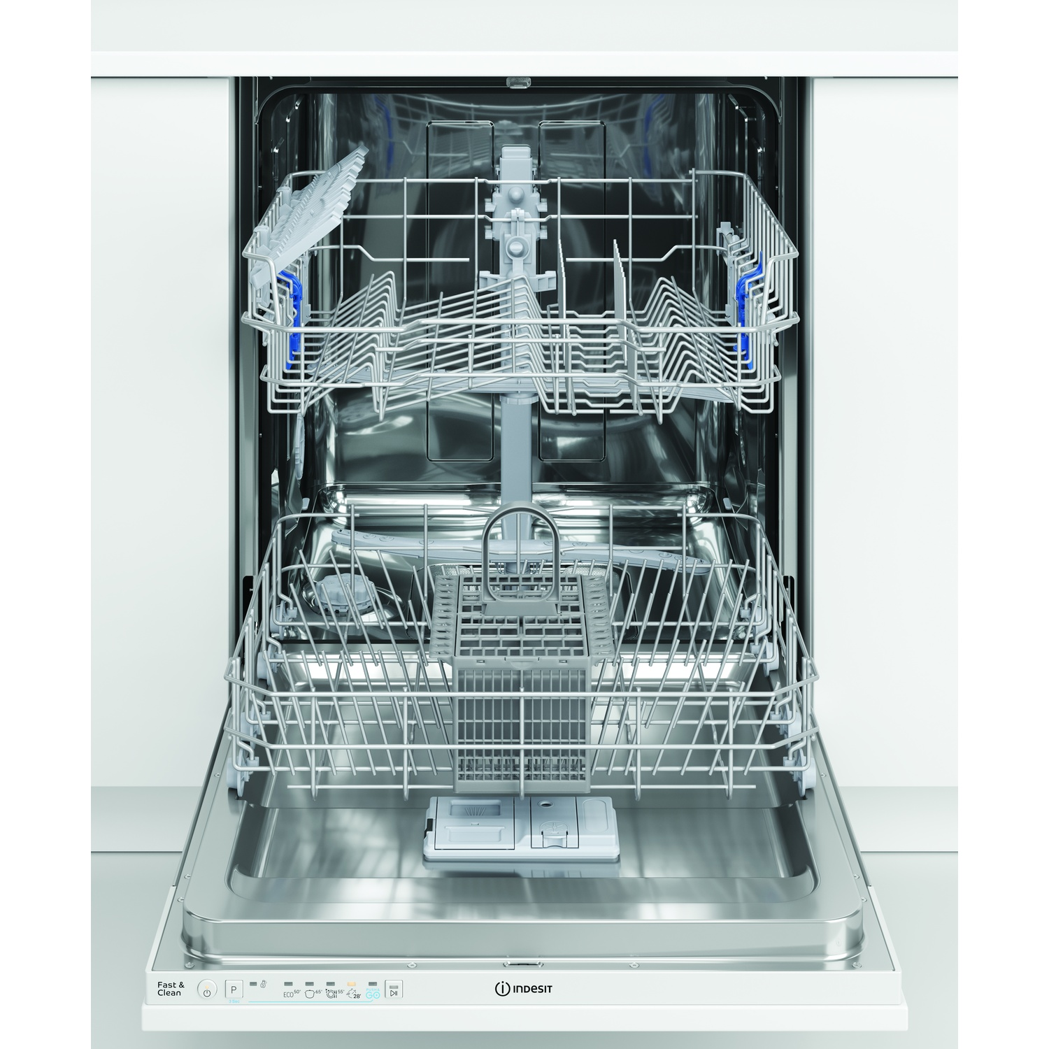 INDESIT IN2IE14CNP80 LAVASTOVIGLIE INCASSO, 59,6 cm, Classe E ...