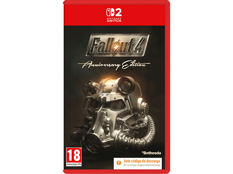Nintendo Switch 2 Fallout 4: Anniversary Edition (Código de descarga ...