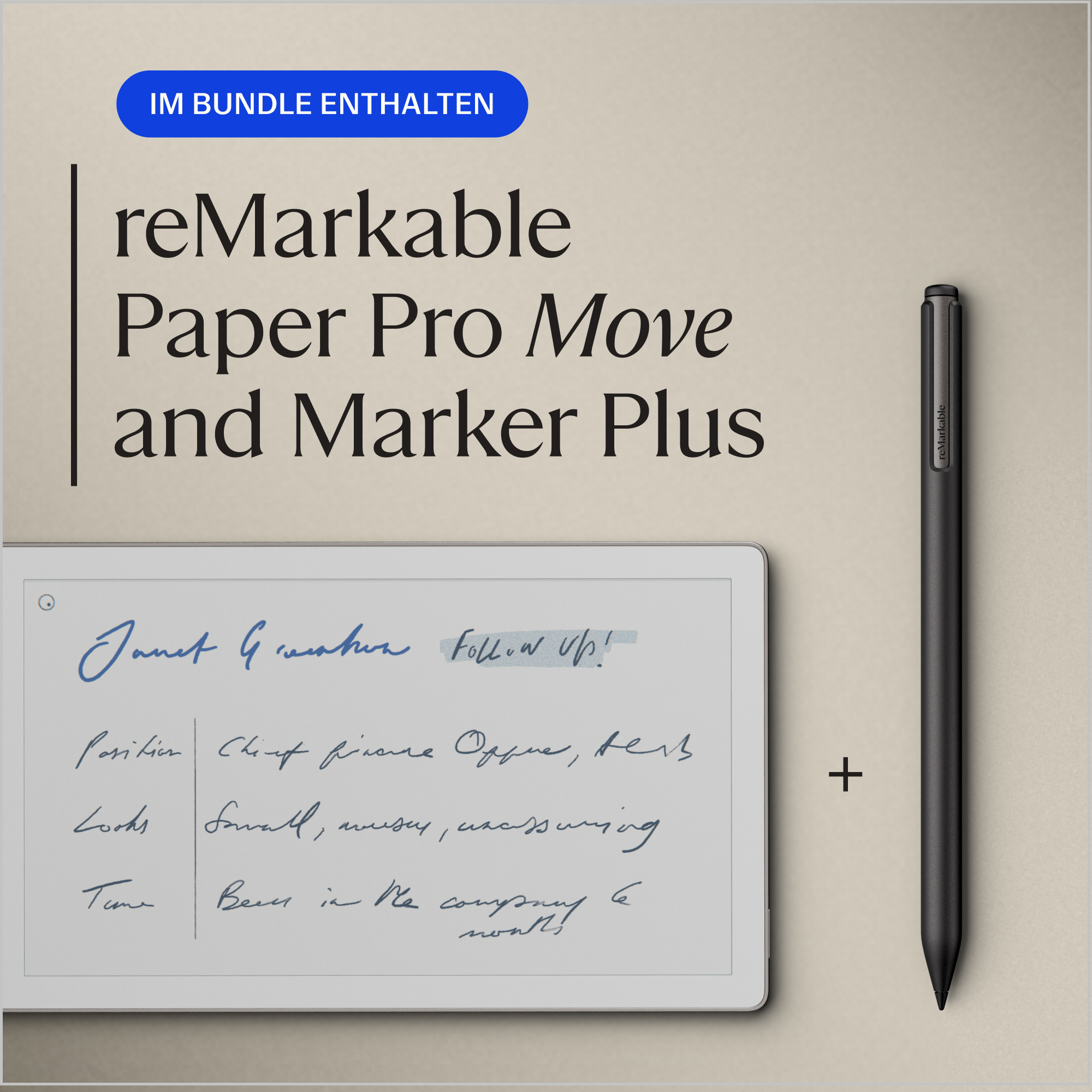 REMARKABLE Paper Pro Move Notizbuch + Marker Plus bei MediaMarkt