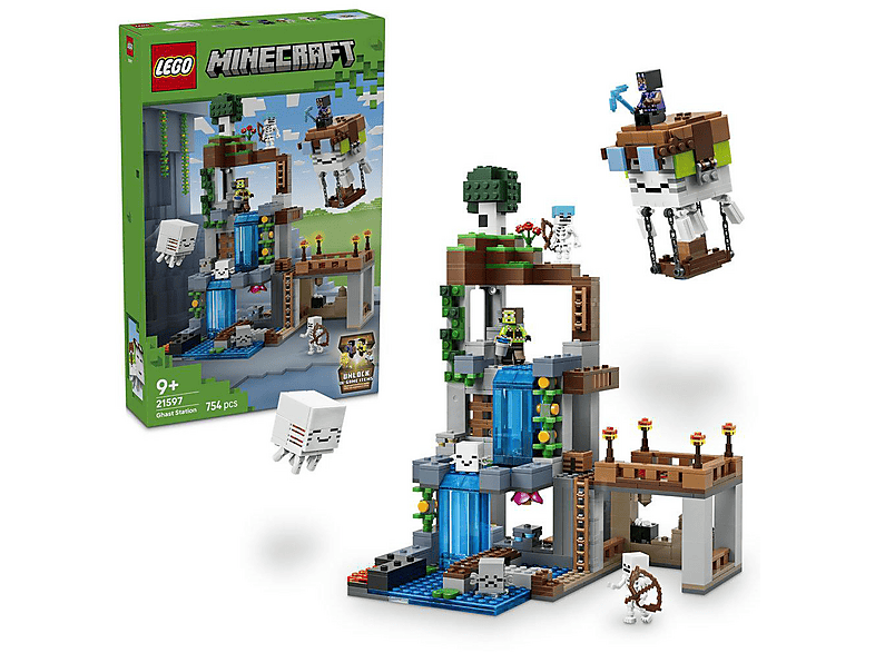 LEGO Minecraft 21597 Ghast-Station Bausatz, Mehrfarbig | SATURN