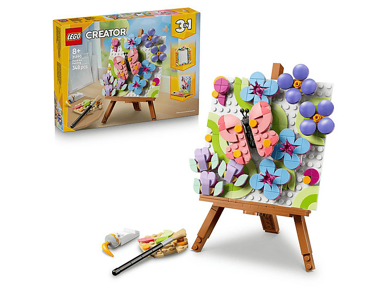 LEGO Creator 31390 Deko-Blumengemälde Bausatz, Mehrfarbig | MediaMarkt