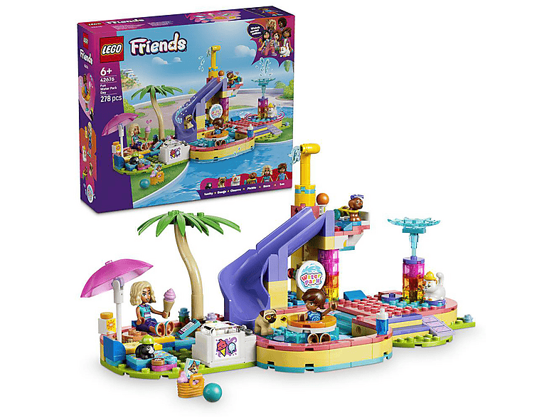LEGO Friends 42676 Lustiger Tag im Wasserpark Bausatz, Mehrfarbig | SATURN