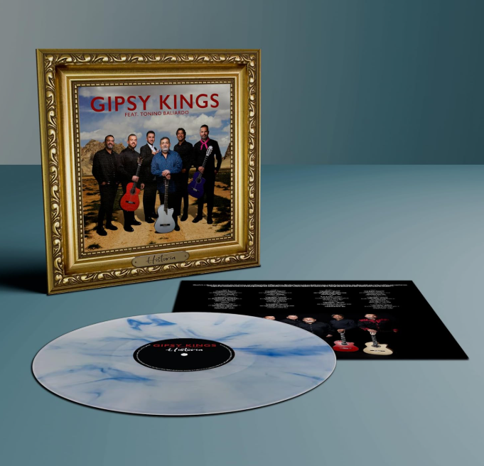 Gipsy Kings Tonino Baliardo | Historia (White/Blue Marbled) [Vinyl ...