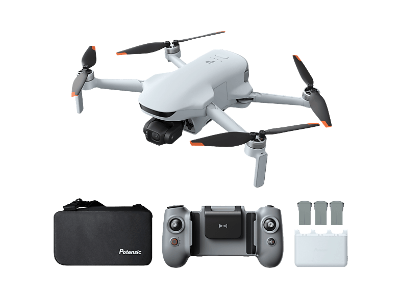 POTENSIC ATOM 3 Fly More Combo Drone Grijs | MediaMarkt