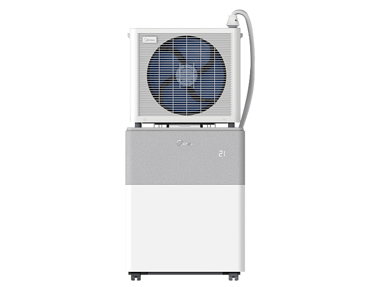 MIDEA PortaSplit Cool Split Klimaanlage Weiß/Grau (Max. Raumgröße: 70 ...