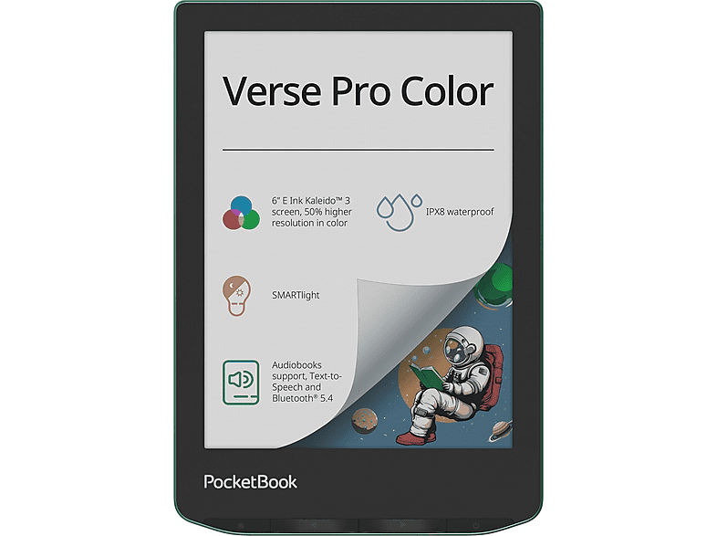 POCKETBOOK Verse Pro Color Sage Glow DACH-Version 16 GB eReader Sage ...