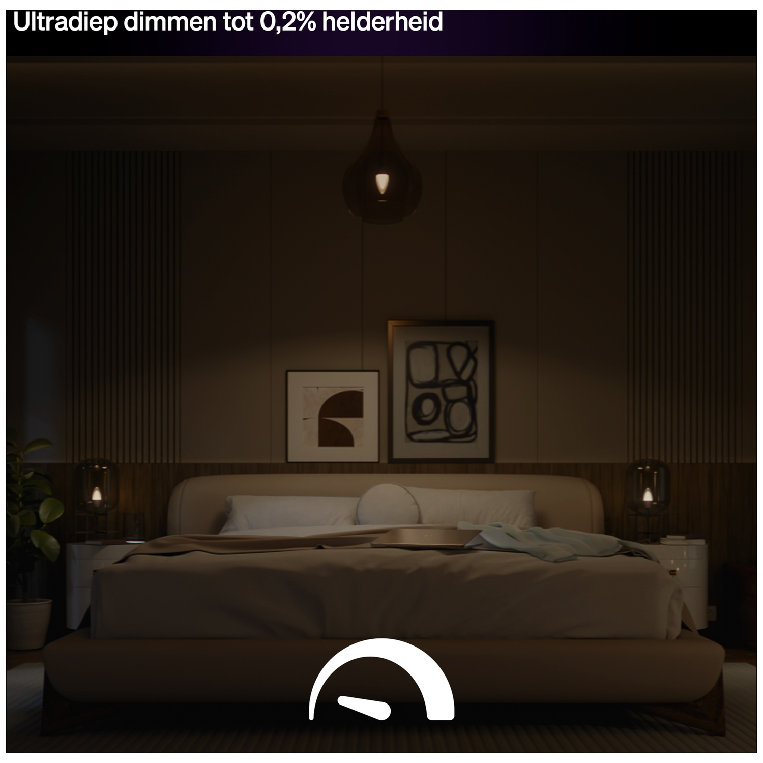 PHILIPS HUE Spot LED encastrable extra-plat – éclairage de salle de ...