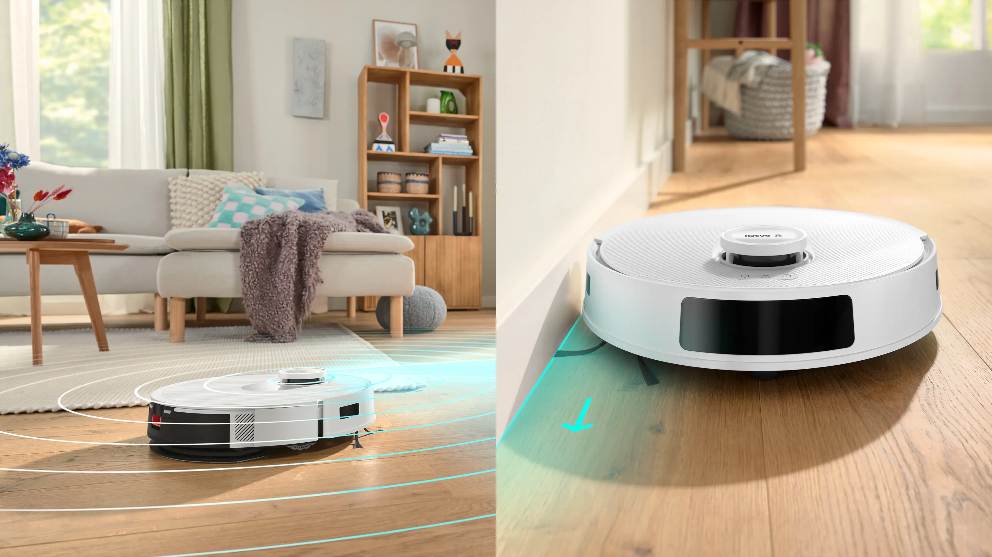 BOSCH BCRC1W Spotless robotporszívó, fehér | MediaMarkt