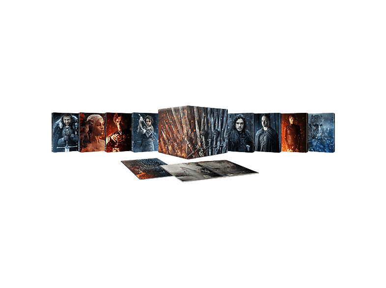 Game Of Thrones Saisons 1-8 15th Anniversary SteelBook | 4K Ultra HD ...