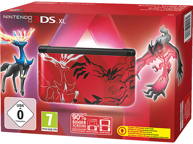 NINTENDO 3DS XL Pokémon X und Pokémon Y Limited Edition rot | MediaMarkt