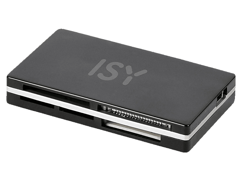 ISY ICR-1000 35 in 1, Universal Kartenleser, Schwarz | MediaMarkt