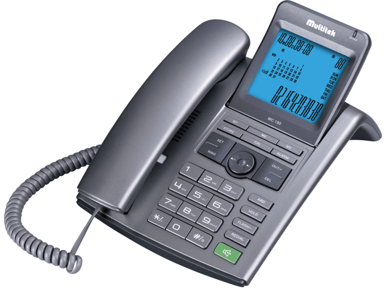 MULTITEK MC 180 Kablolu Telefon Fiyat & Özellik | MediaMarkt