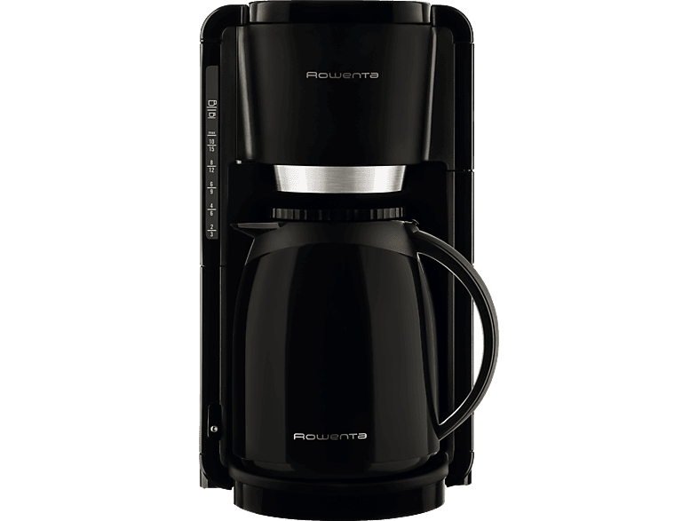 ROWENTA CT 3808 Kaffeemaschine Schwarz/Edelstahl | MediaMarkt
