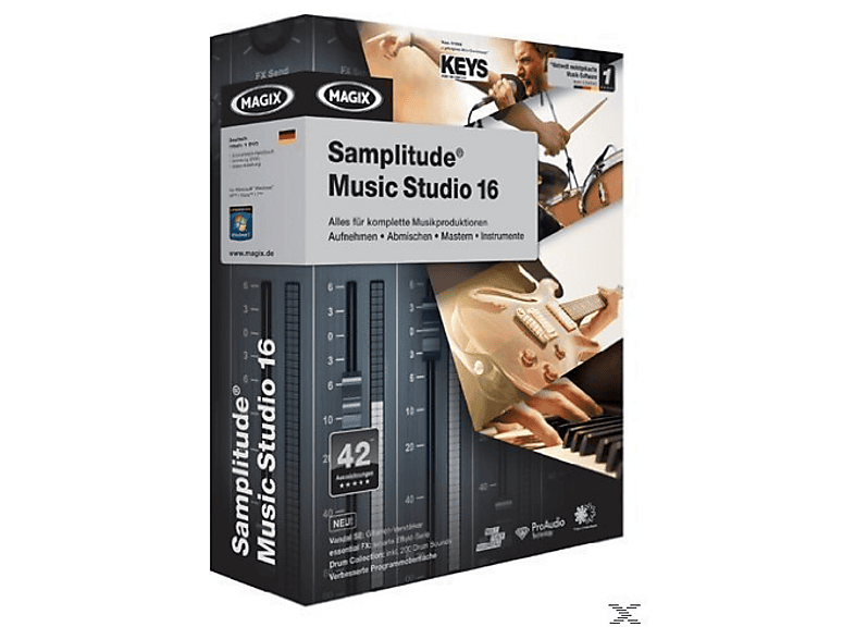 SAMPLITUDE MUSIC STUDIO 16 | [DVD-ROM] | MediaMarkt
