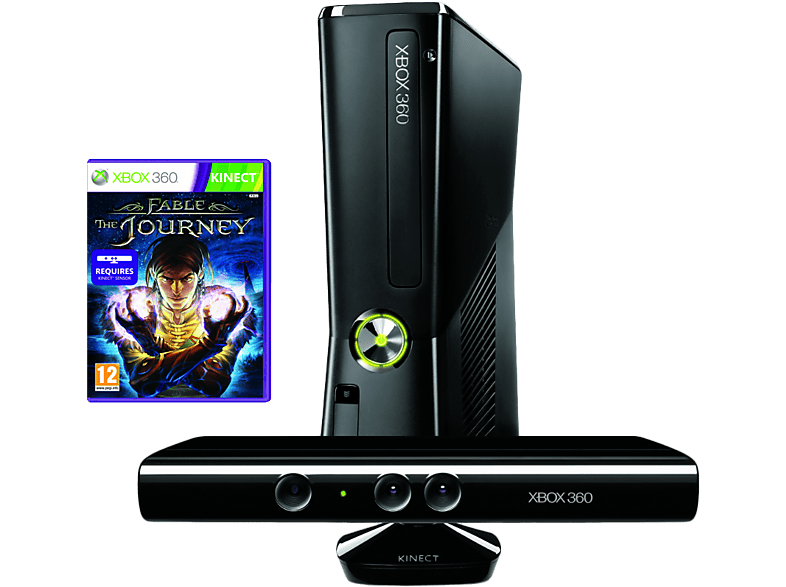 MICROSOFT Xbox 360 250GB + Kinect + Fable The Journey | MediaMarkt