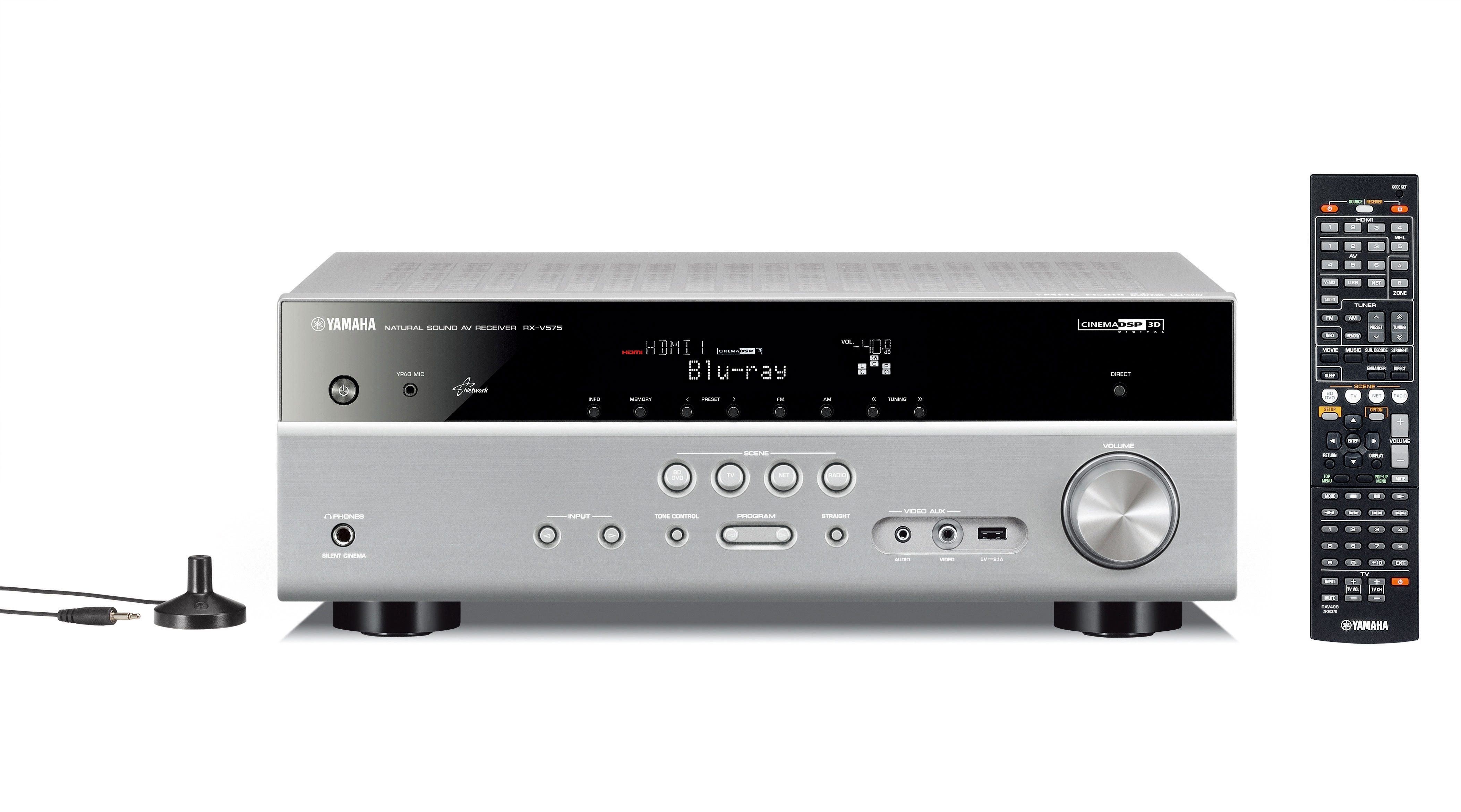 YAMAHA RX-V575 7.2 Kanal 4K Geçişli Ev Amfisi Titanium Fiyat & Özellik ...