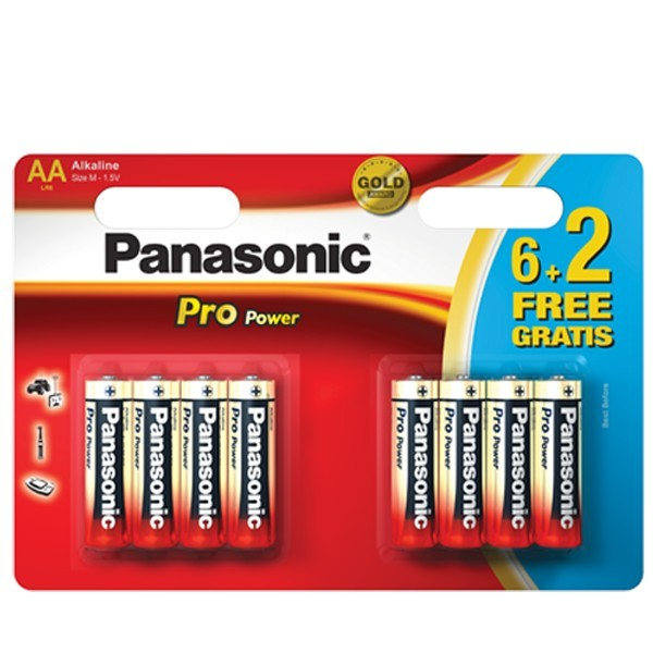PANASONIC PRO POWER AA 8-PACK kopen? | MediaMarkt