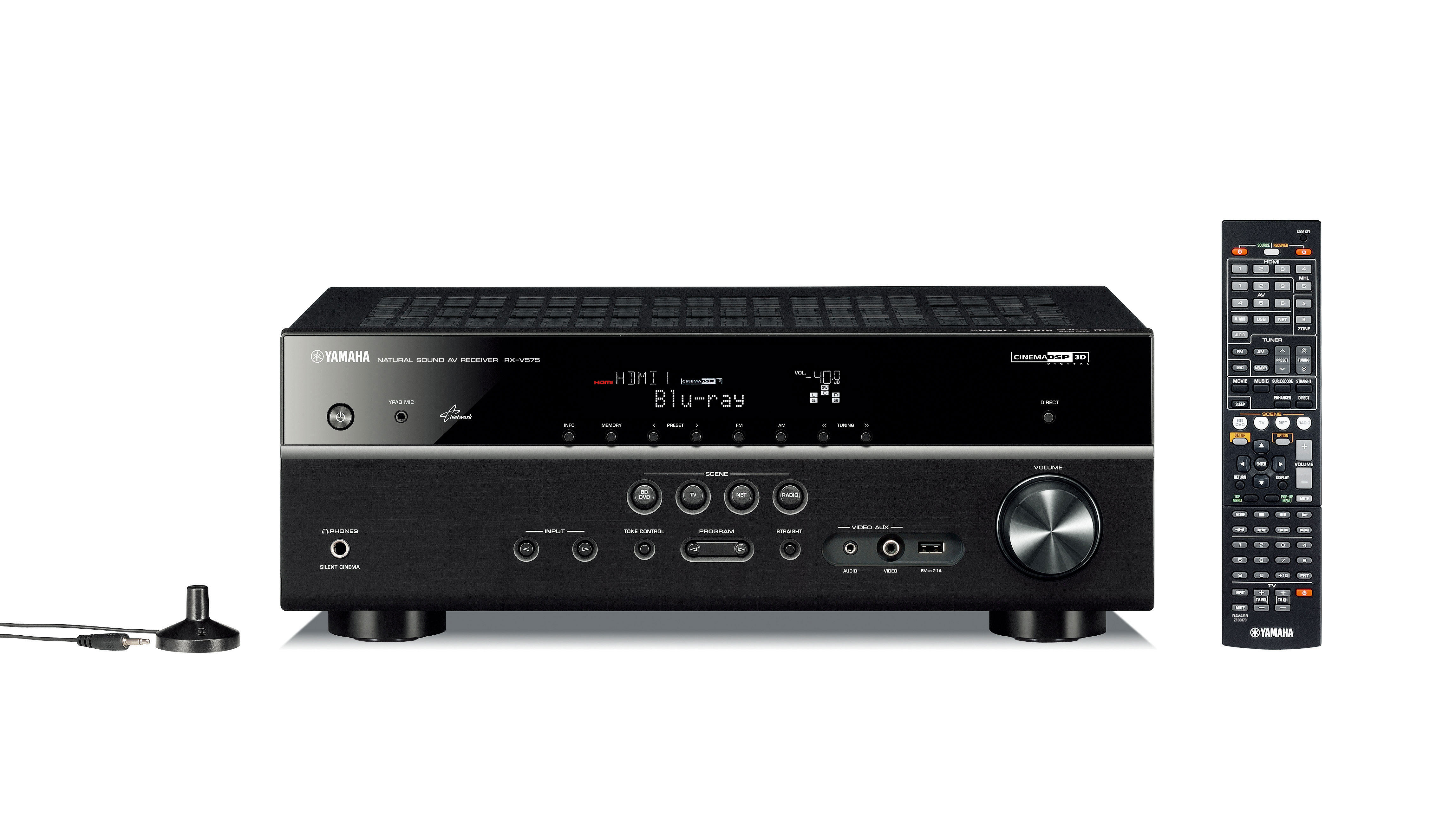 YAMAHA RX-V575 7.2 Kanal 4K Geçişli Ev Amfisi Siyah Fiyat & Özellik ...
