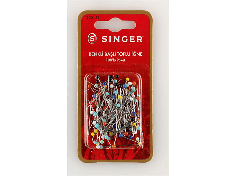 SINGER 200-51 Renkli Başlı Toplu İğne Fiyat & Özellik | MediaMarkt