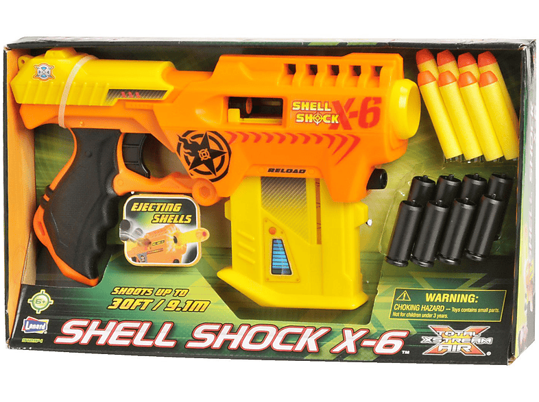 ENZA Shell Shock X-6 Sünger Mermi Atıcı Oyuncak Silah Fiyat & Özellik | MediaMarkt