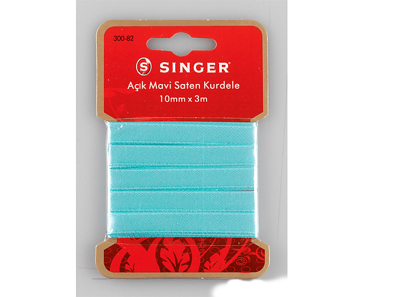 SINGER 300-82 Açık Mavi Saten Kurdele (10 mm x 3 m ) Fiyat & Özellik ...