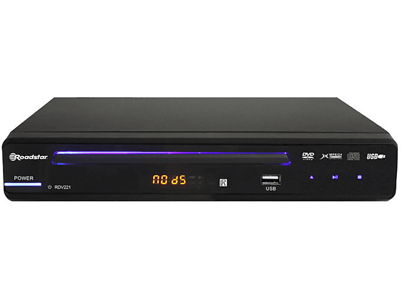 ROADSTAR RDV221 Dvd Oynatıcı Siyah Fiyat & Özellik | MediaMarkt