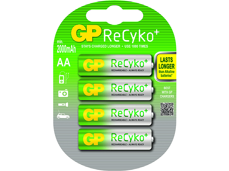 GP R210AAHC Recyko AA-batterijen 4 st. kopen? | MediaMarkt