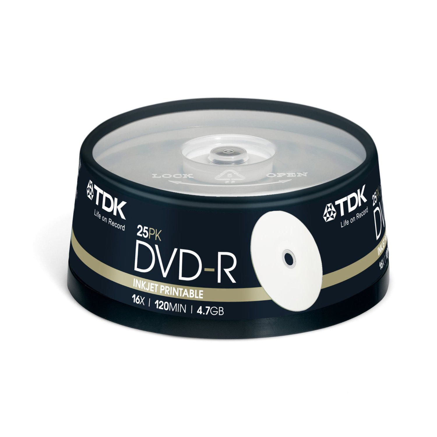 TDK DVD+R 16X 4.7GB Printable 25'li CakeBox Fiyat & Özellik | MediaMarkt
