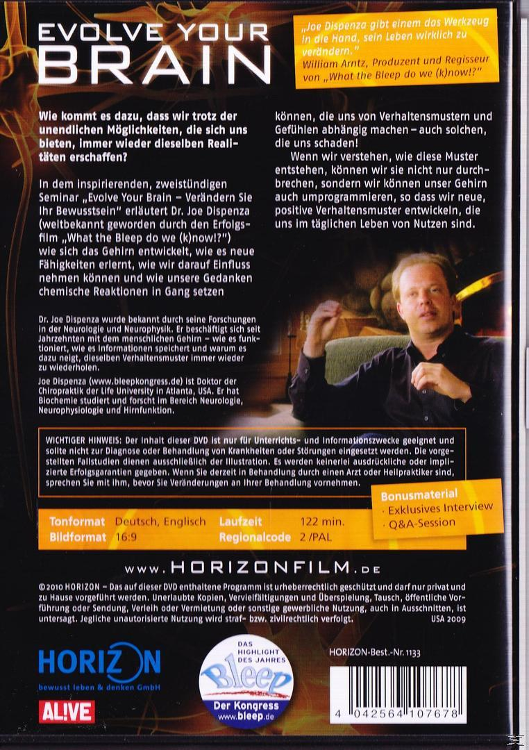 Evolve your Brain | Verändern Sie ihr Bewusstsein DVD online kaufen ...