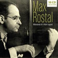 Max Rostal: Milestones Of A Violin CD CD