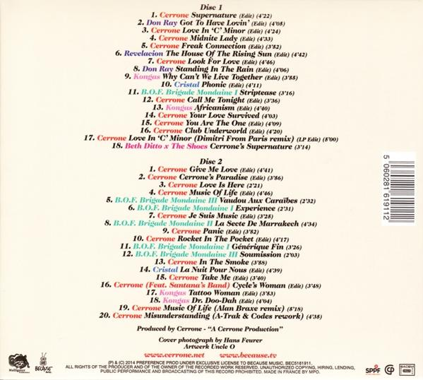 VARIOUS | VARIOUS - The Best Of Cerrone Productions - (CD) Rock & Pop ...