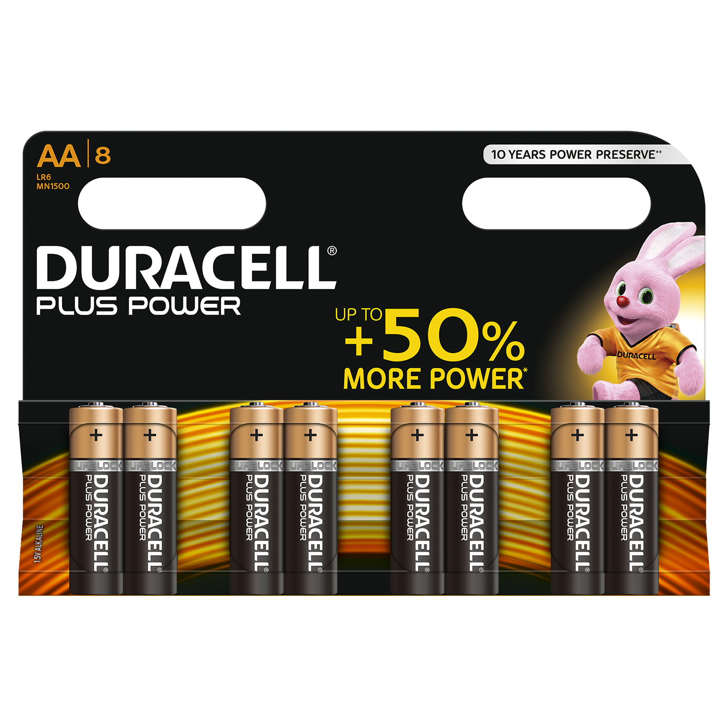 DURACELL Plus Power AA 8-pack | MediaMarkt
