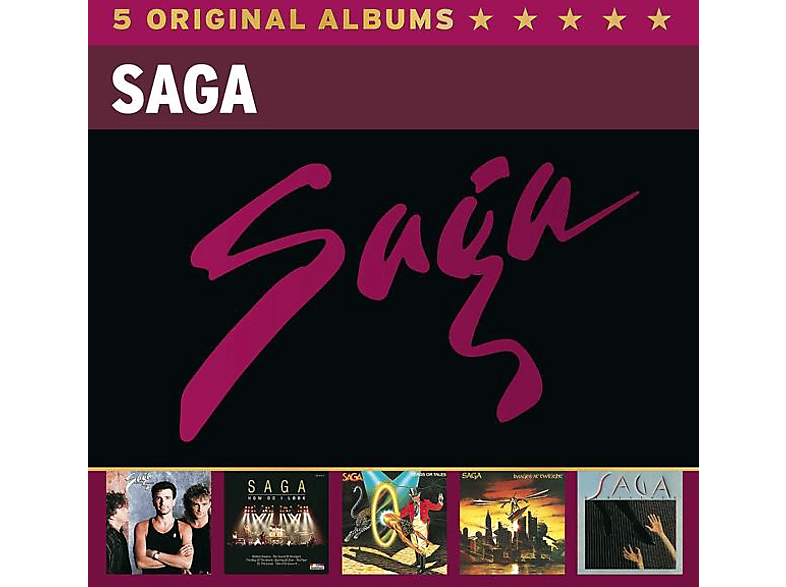 Saga | 5 Original Albums [CD] | MediaMarkt