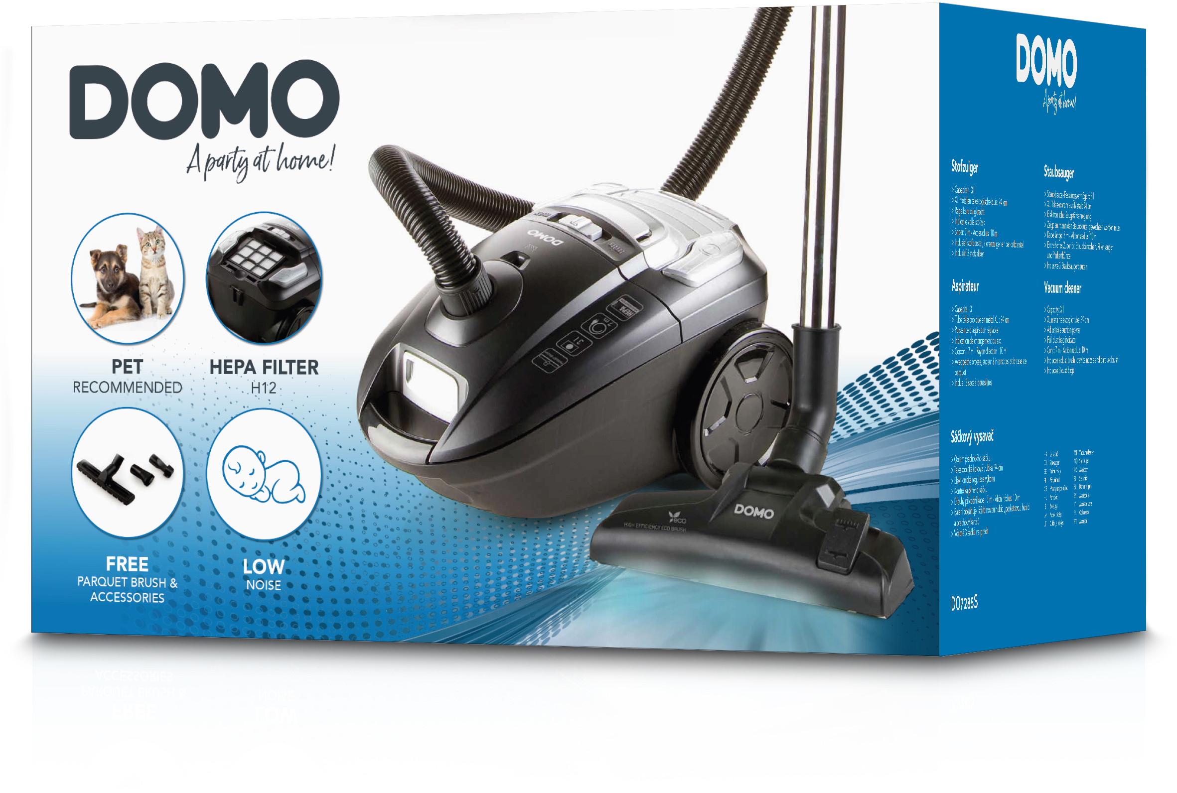 DOMO Stofzuiger A (DO7285S)