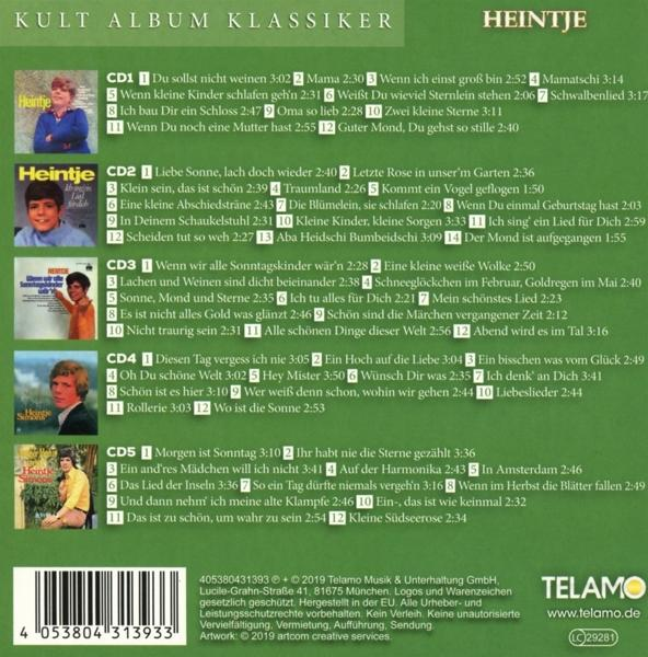 Heintje | Kult Album Klassiker - (CD) Heintje auf CD online kaufen | SATURN