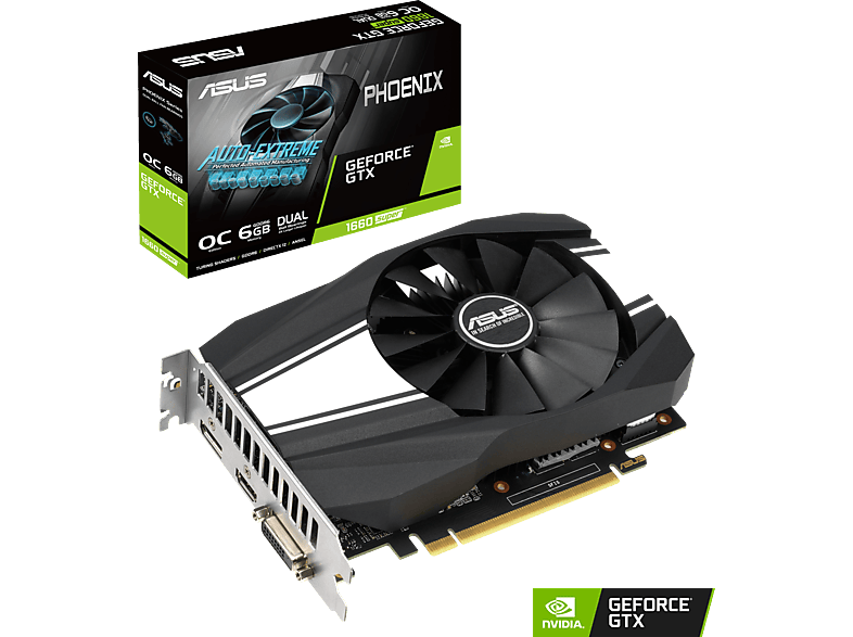 ASUS Geforce® GTX 1660 SUPER™ Phoenix OC 6GB (90YV0DT0-M0NA00) (NVIDIA ...
