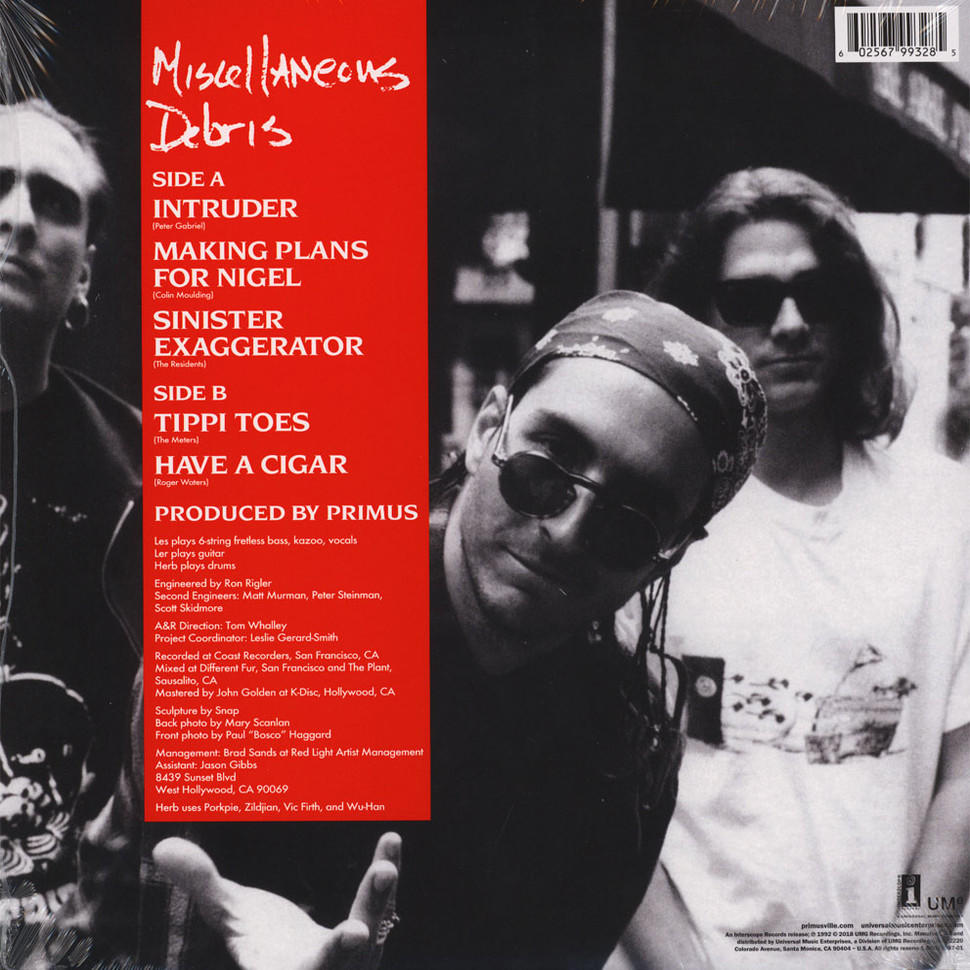 $[Primus | ]$Primus - MISCELLANEOUS DEBRIS (LTD.180GR+DOW | Vinyl ...