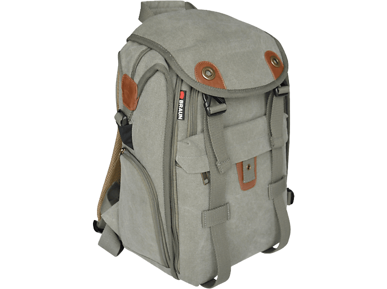 BRAUN GERMANY Canvas Backpack Grijs kopen? | MediaMarkt