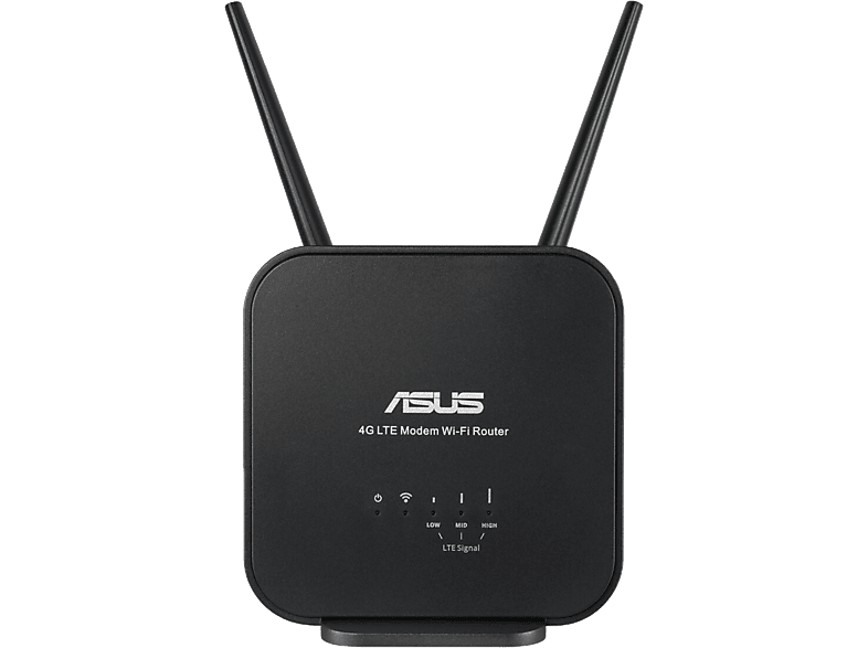 ASUS WLAN Router 4G-N12, Schwarz (90IG01I0-BM3G00) | MediaMarkt