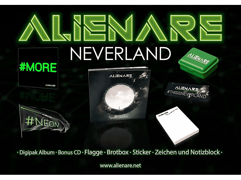 Alienare | Alienare - Neverland (Boxset) - (CD + Bonus-CD) Rock CDs ...