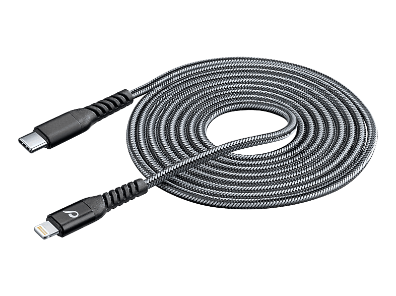 CELLULAR LINE Extreme Cable XL | Daten-/ Ladekabel (Schwarz) | MediaMarkt