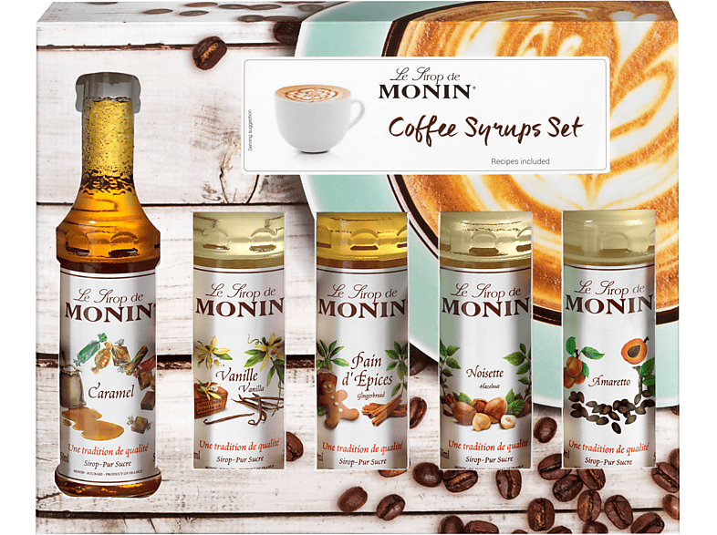 Monin Sirup Coffee-Set 5x50ml online kaufen | MediaMarkt
